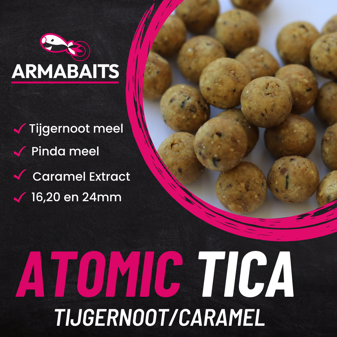 Atomic Tica — Tijgernoot Caramel – Armabaits